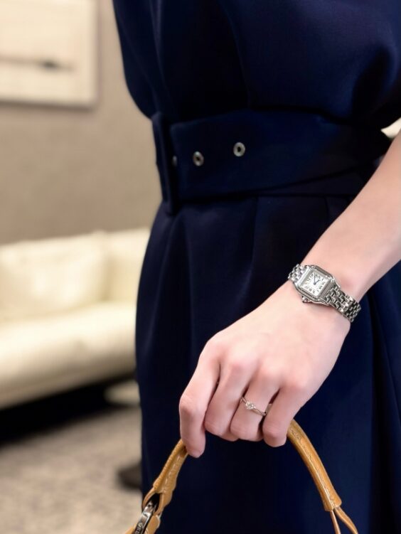 永く愛せる唯一無二のジュエリーウォッチ／CARTIER (カルティエ) パンテール ドゥ カルティエ ウォッチ、SM 品番：WSPN0006 ...