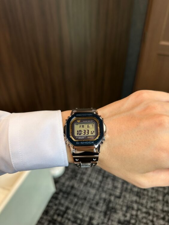 【2024年新作】夏を彩る特別なG-SHOCK G-SHOCK フルメタル 5000シリーズ 品番：GMW-B5000SS-2JR ...