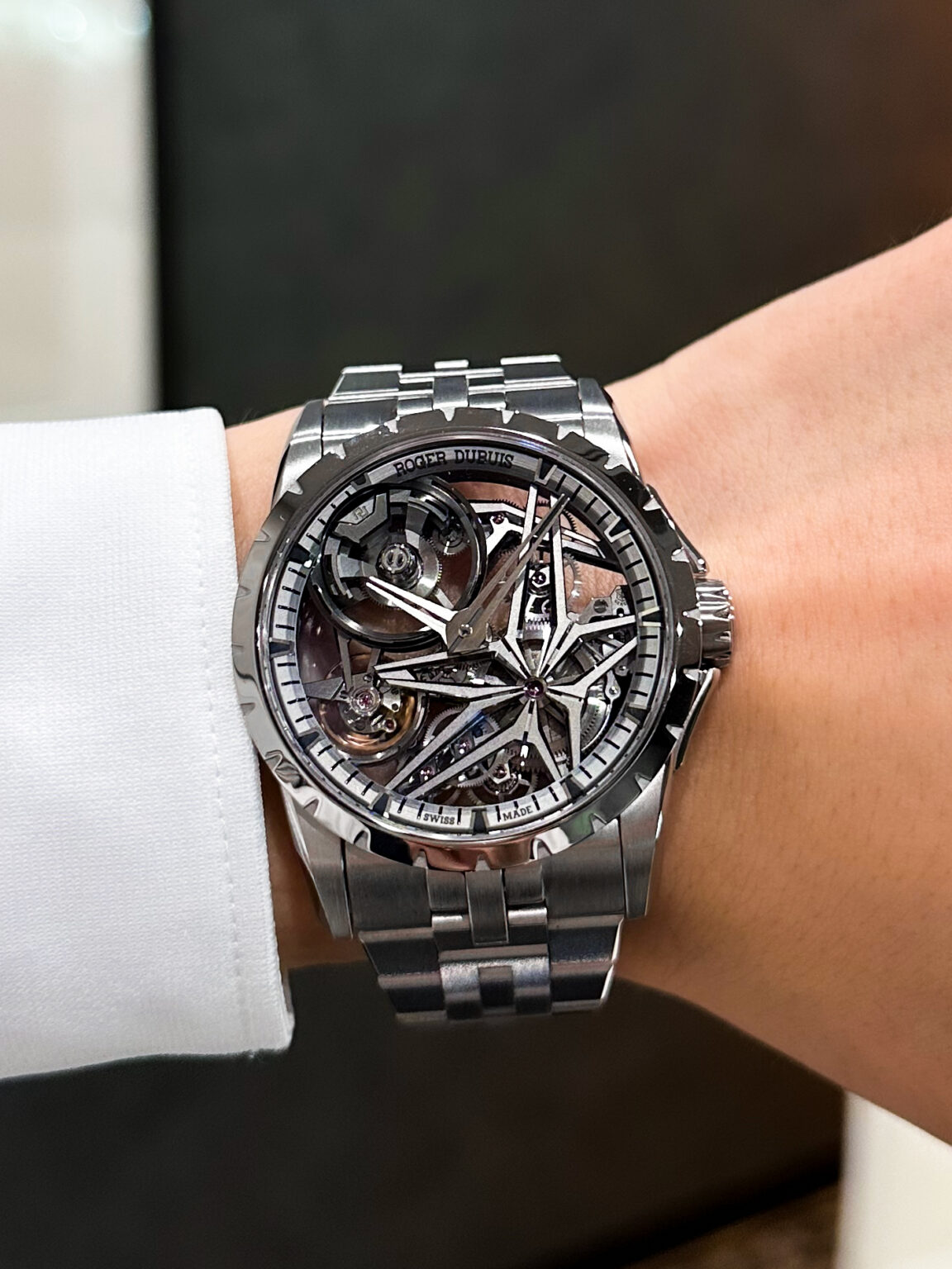 定番にして、初のフルチタンモデル ／ロジェデュブイ EXCALIBUR MB (モノバランシエ) チタン 42MM RDDBEX0956 ...