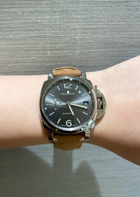 厚さを約40%も薄くしたルミノール ドゥエ／PAM00755 | HASSIN オフィシャルブログ｜名古屋南ICすぐ・共和駅前