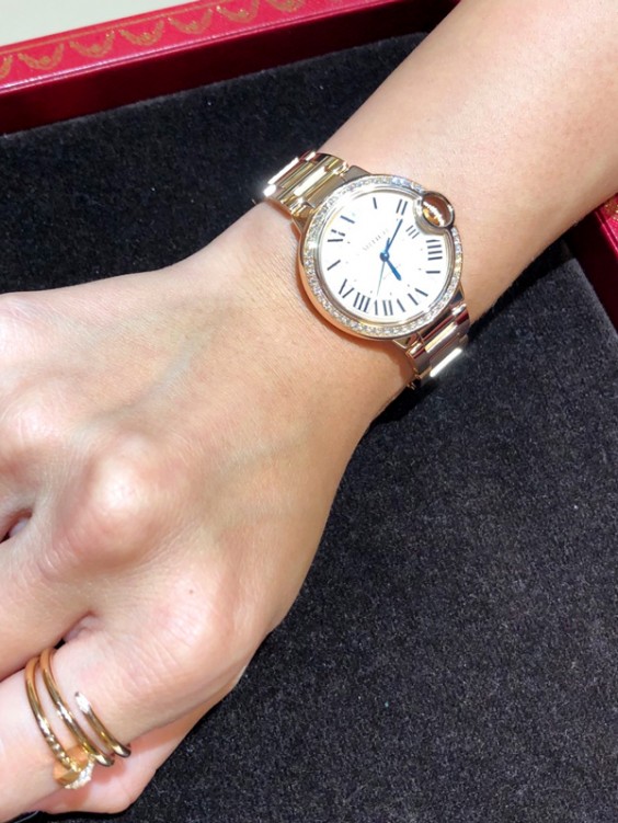 N様 ありがとうございます／カルティエ バロンブルー WJBB0036 | HASSIN オフィシャルブログ｜名古屋南ICすぐ・共和駅前