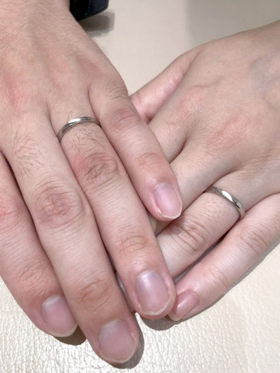 K様ご夫婦 ありがとうございます／ロイヤルアッシャー マリッジリング WRA033 | HASSIN オフィシャルブログ｜名古屋南ICすぐ・共和駅前