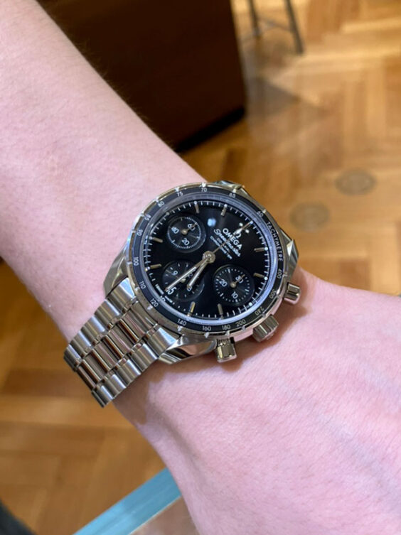 M様 オメガ スピードマスター38 お求めいただき誠にありがとうございます／324.30.38.50.01.001 | HASSIN ...